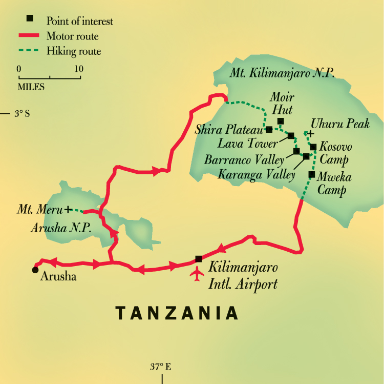 Kilimanjaro Climbing Routes