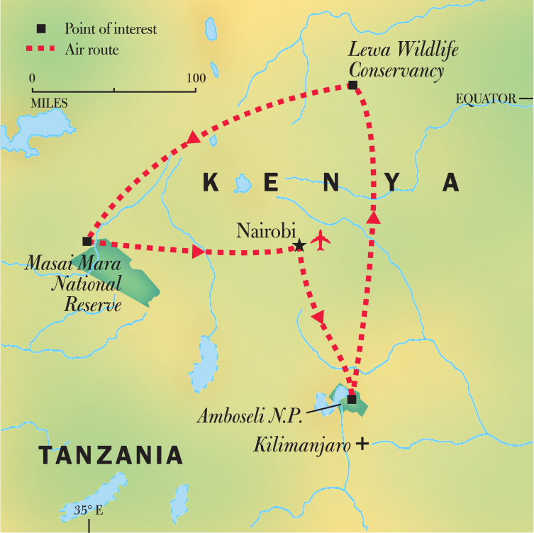 Kenya Grassland Map