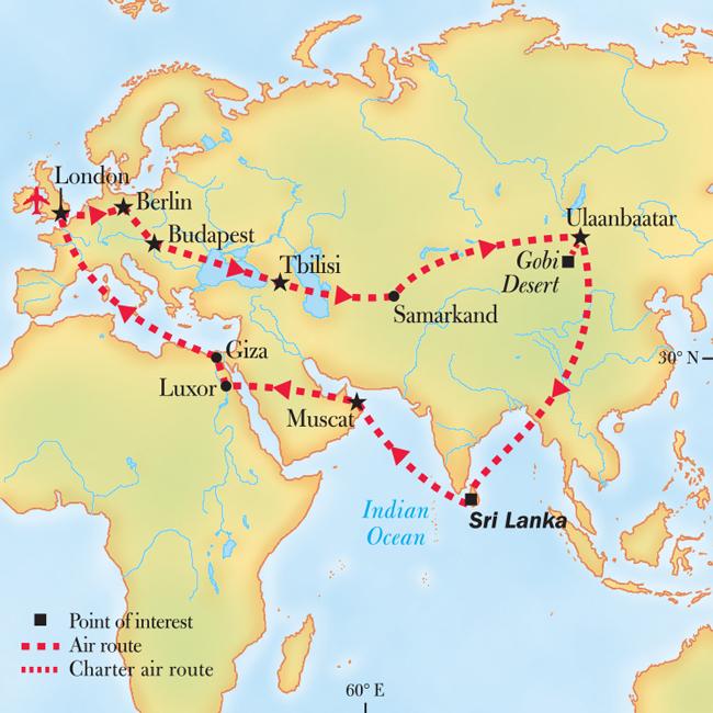 Europe to Asia by Private Jet - Cultural Experience | National ...