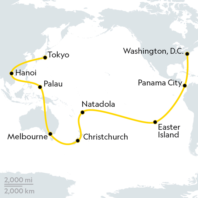 Pacific Rim Countries Name