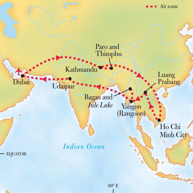 Asia Travel & Tour Package 2019: Asia Private Jet Tour | National ...