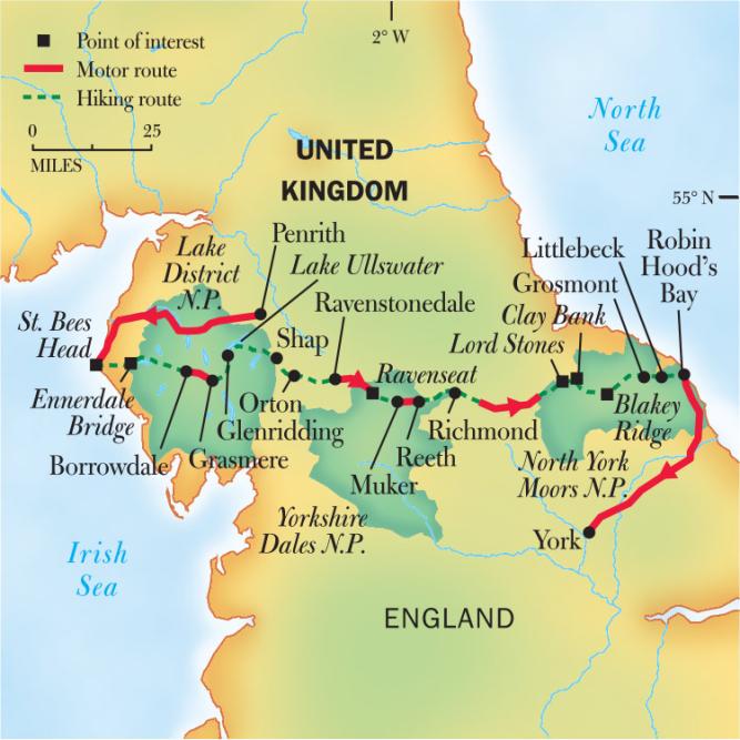 Hiking England Coast To Coast Walk | National Geographic Expeditions