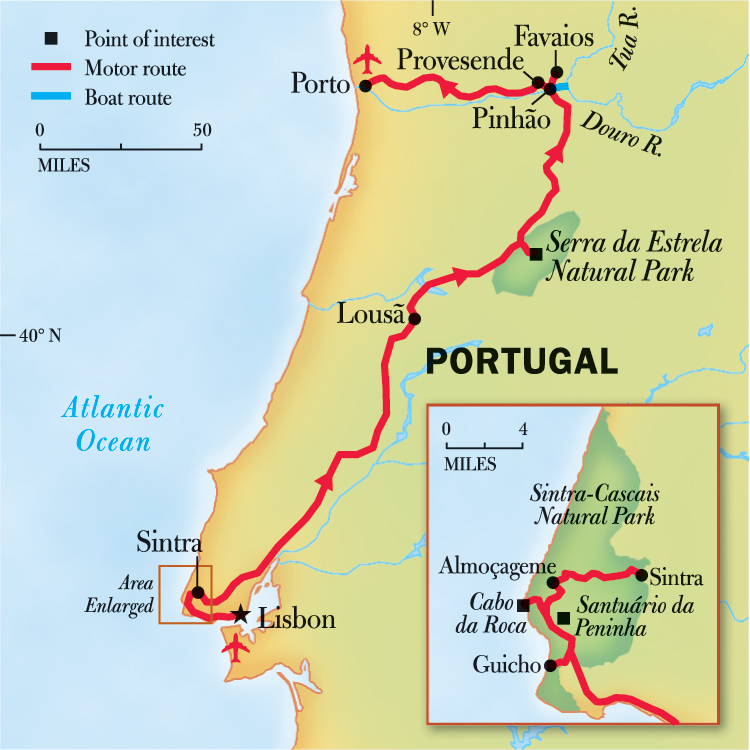 Map Of Portugal
