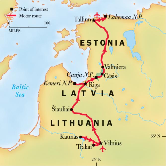 World Map Baltic Sea