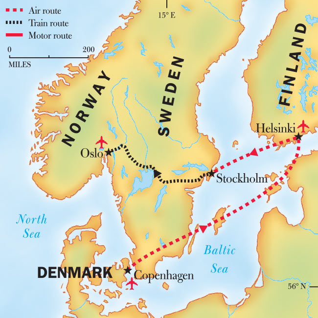 Viking Travel Routes Map Europe 2023 - Infoupdate.org