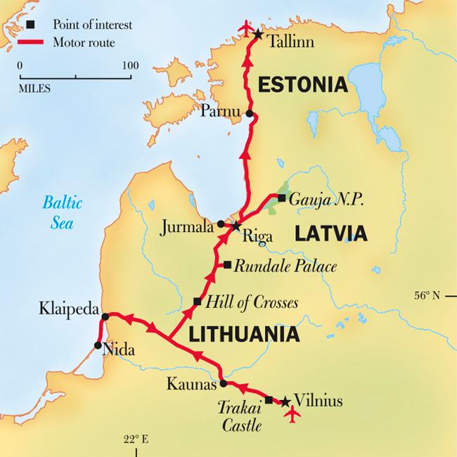 Estonia, Lithuania and Latvia: Baltic Forests and Medieval Castles ...