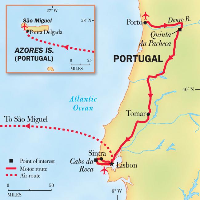 Portugal & the Azores: Explorers, Ecological Wonders & Epicurean Delights