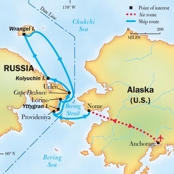 Chukchi People Map