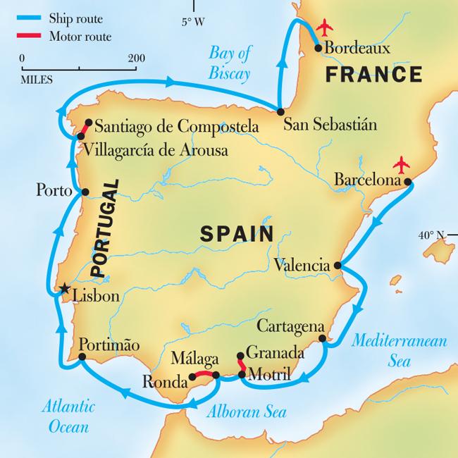 Spain & Portugal Cruise - Barcelona, Malaga & Lisbon | National ...