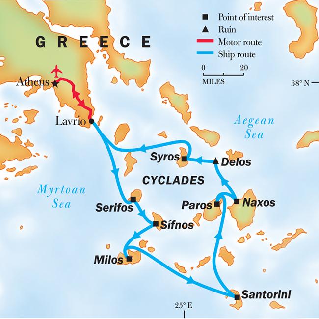 Greek Isles Odyssey: Mythology, History and Cerulean Seas | Trips ...