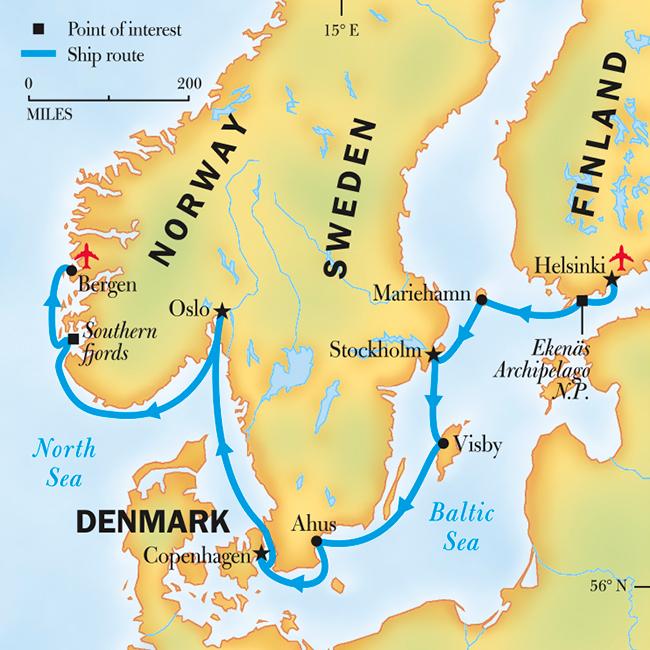 Baltic Sea Cruise Tour: Finland, Sweden, Denmark & Norway | National ...