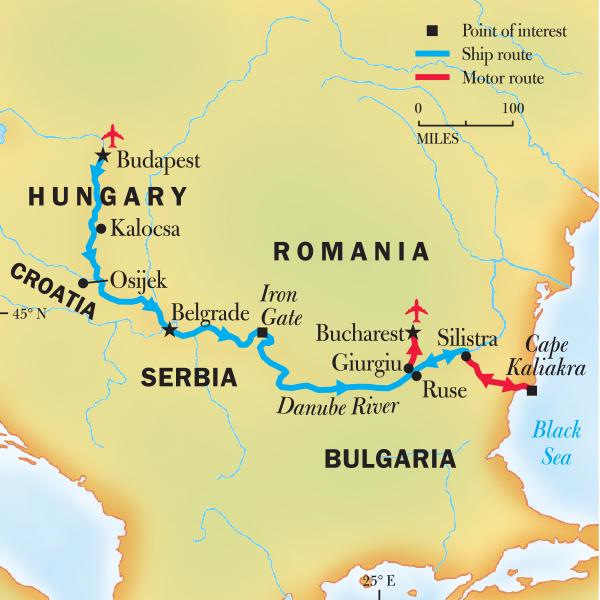 Sava River Europe Map