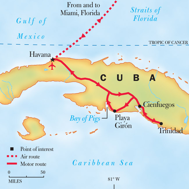 Bay Of Pigs Invasion 1961 Map
