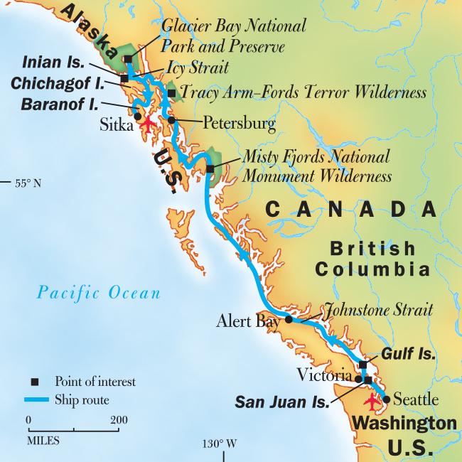 British Columbia Cruise: Alaska To British Columbia | National ...