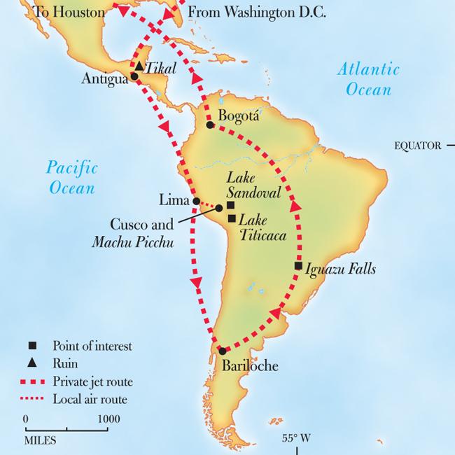 South American Discovery by Private Jet | National Geographic Expeditions