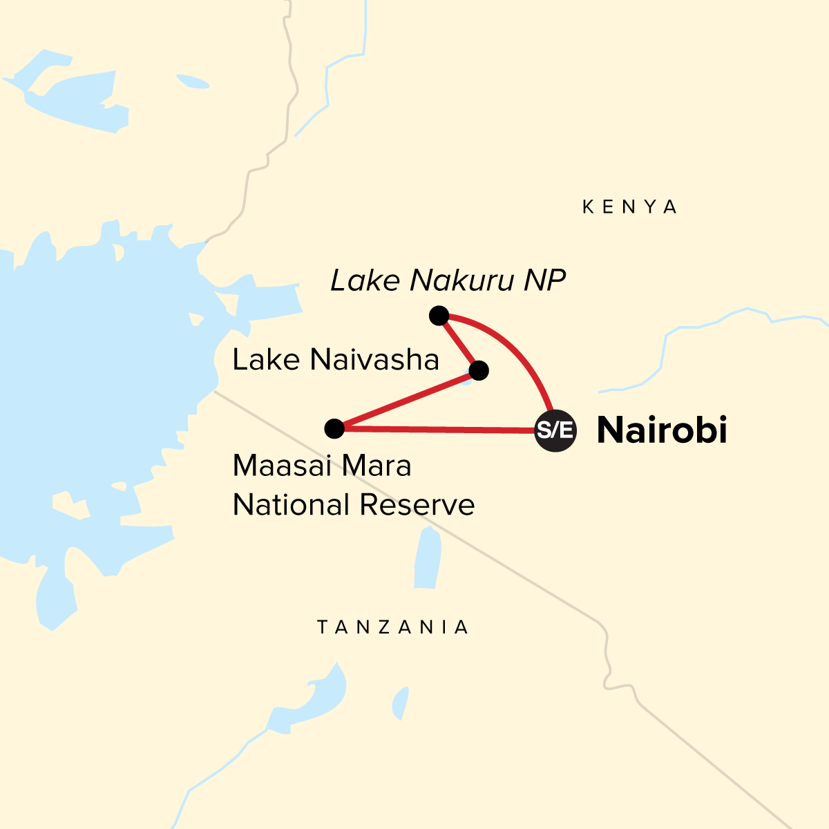 Maasai People Map