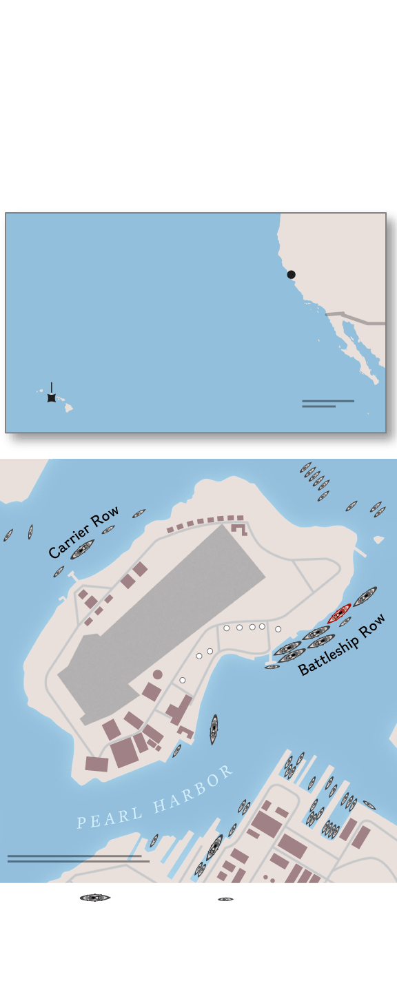 Pearl Harbor Attack Map National Geographic